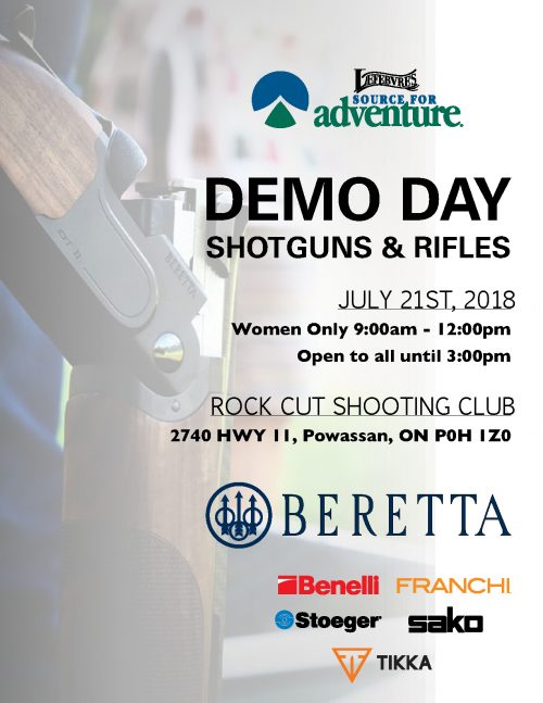 Range Day, Lefebvre’s Source for Adventure – ON – Stoeger Canada