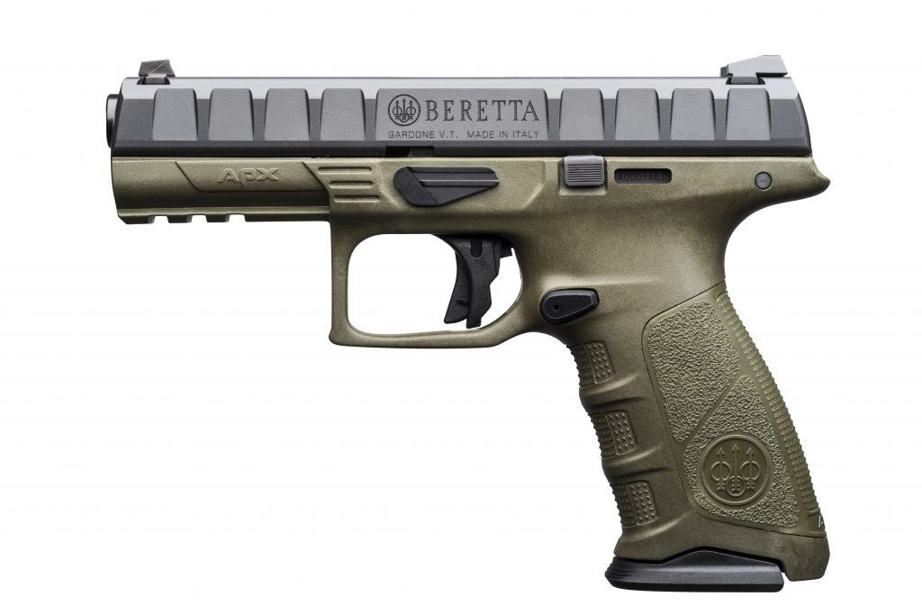 Beretta APX Grip Frame and Backstraps – Olive Green – Stoeger Canada